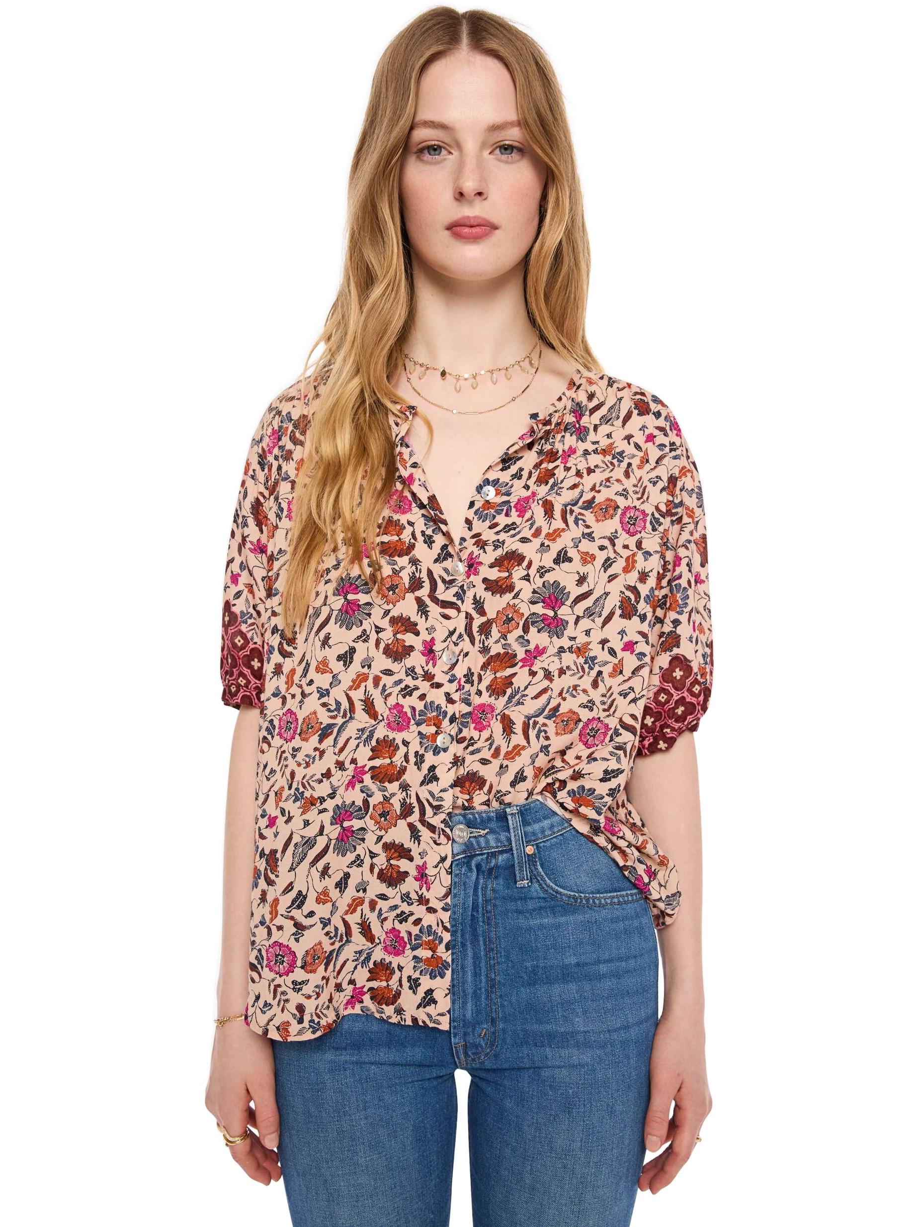 NATALIE MARTIN Natalie Martin Violet Wildflower Spice Blouse