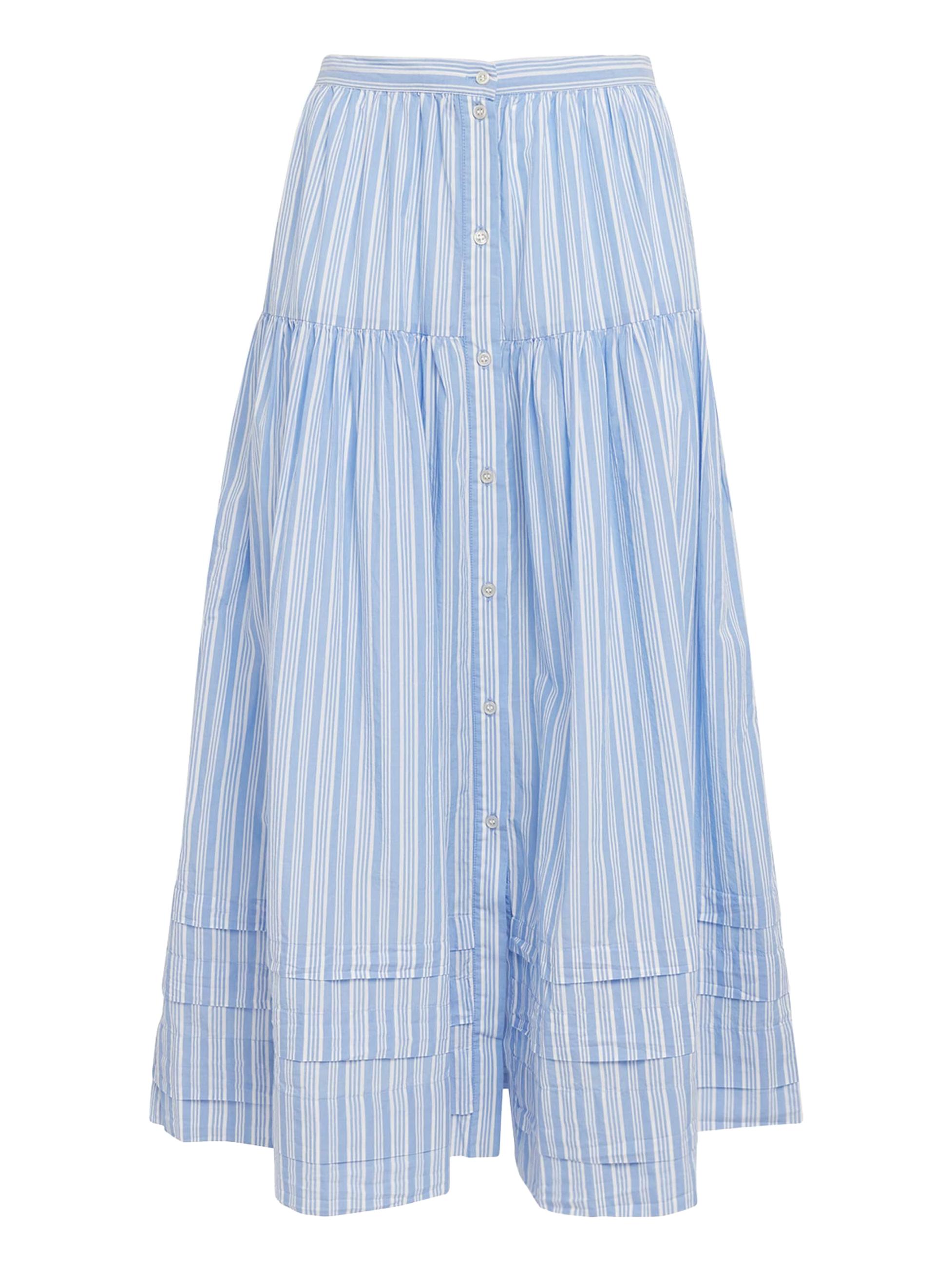 DÔEN Organic Cotton Stripe Marceline Maxi Skirt