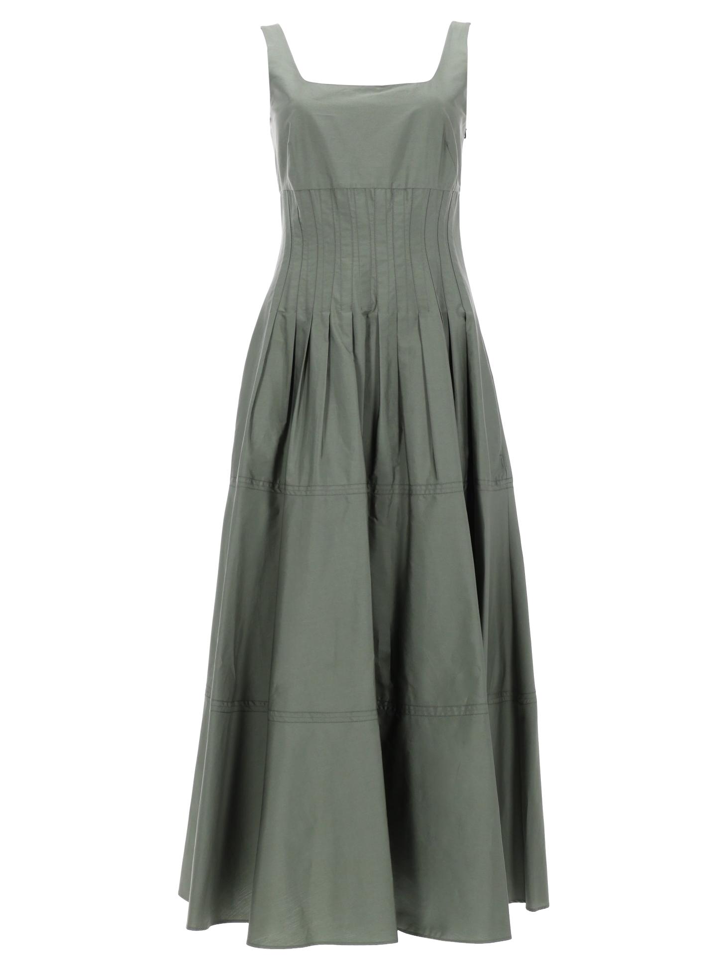 FINGERCROXX Embroidered Midi Dress