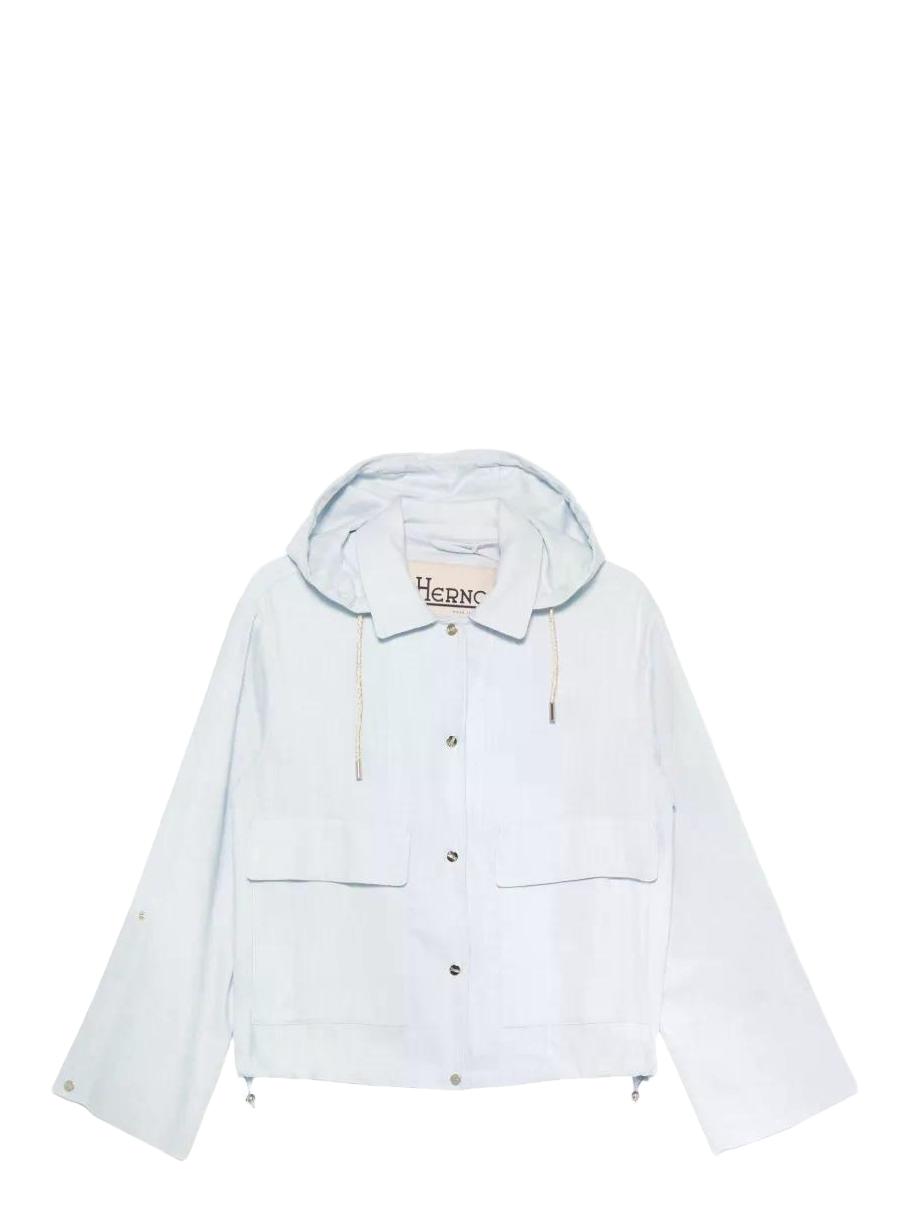 HERNO Hooded Drawstring Jacket