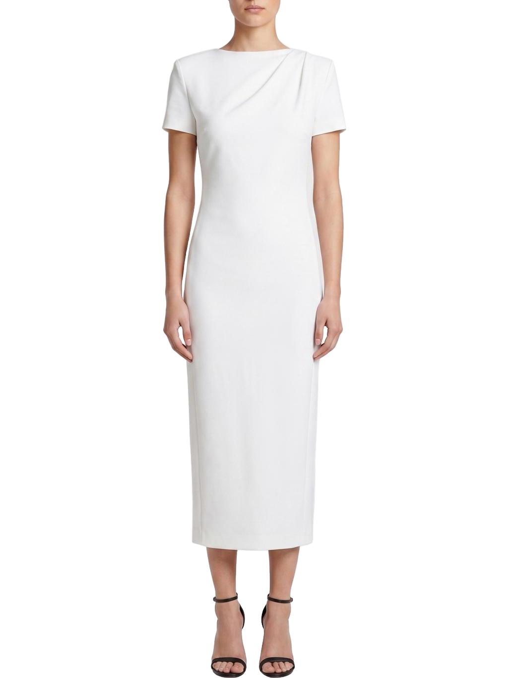 KHAITE Khaite Midi Dress with Draped Detail