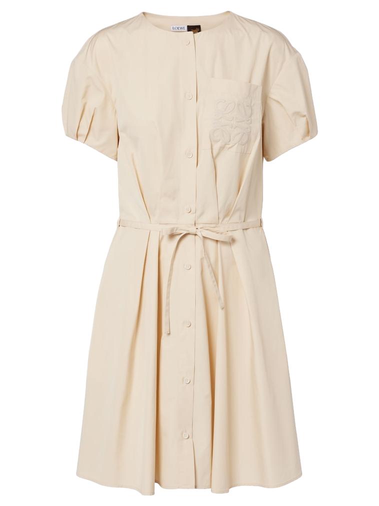 LOEWE Paula's Ibiza Anagram Shirt Dress