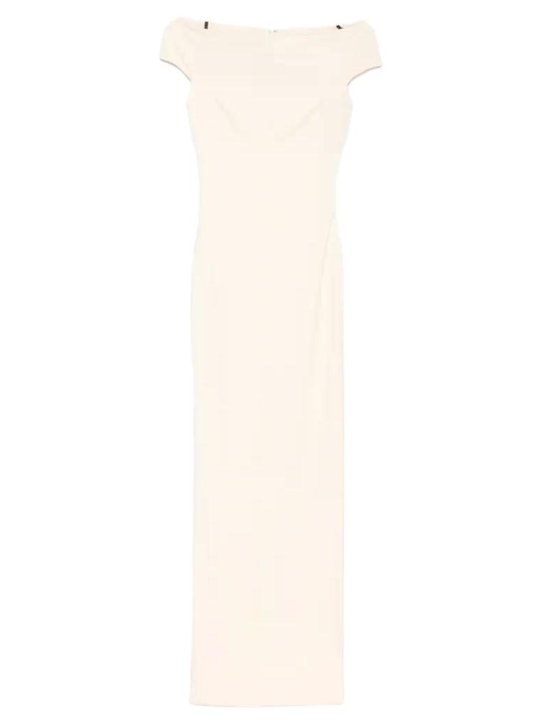 SOLACE LONDON Kyra Off-The-Shoulder Maxi Dress
