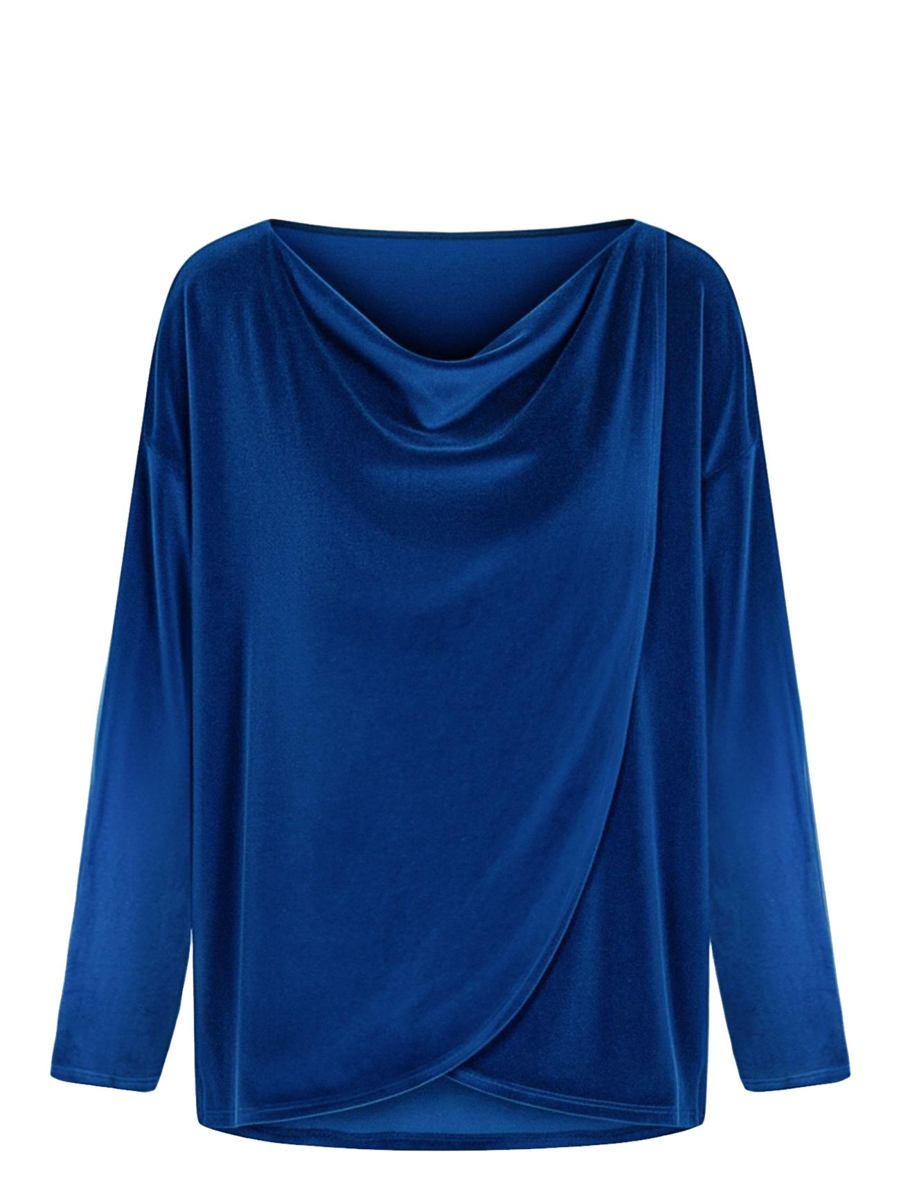 VICTORIA BECKHAM ruched asymmetric jersey top