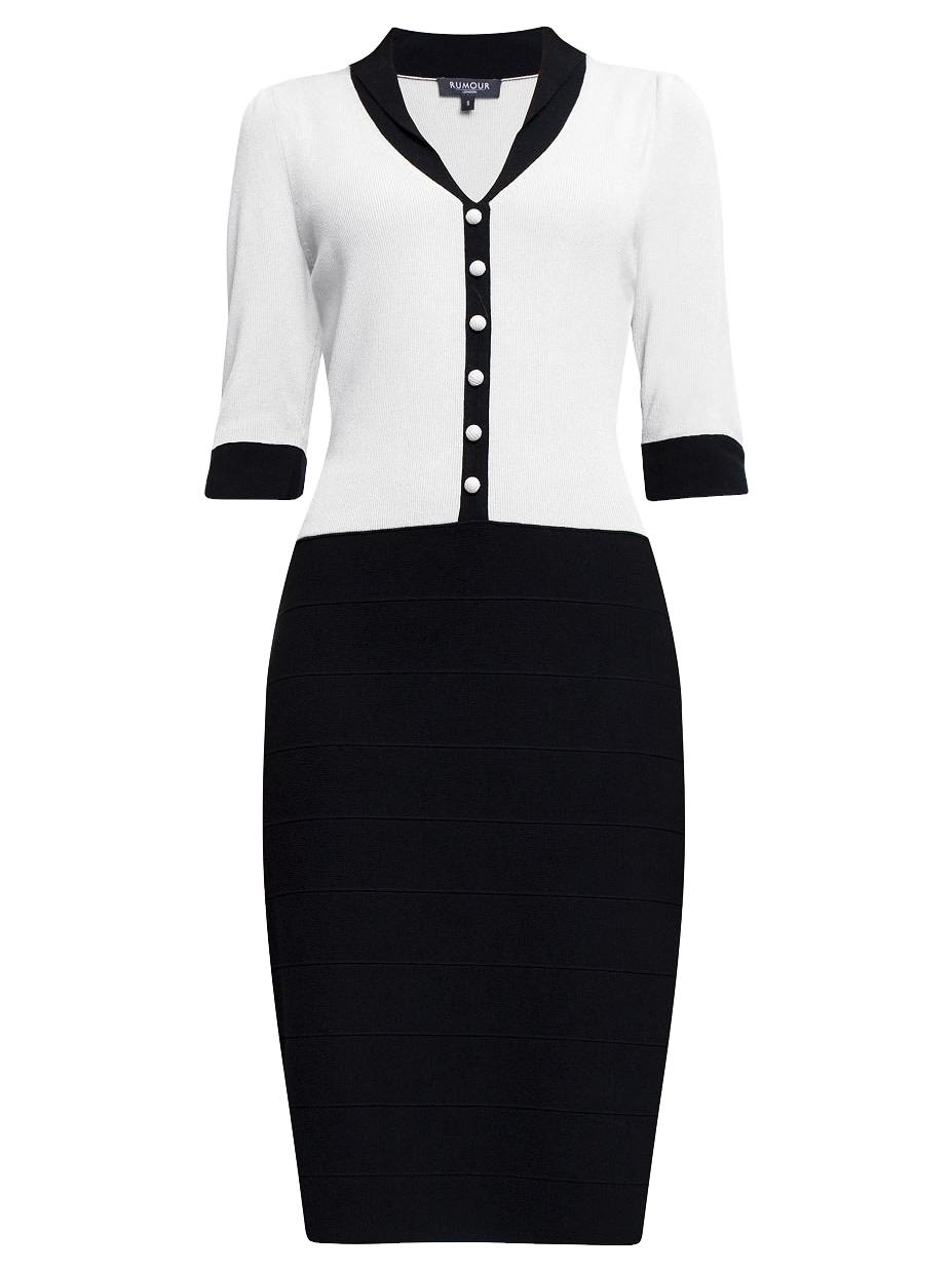 Calvin Klein Ponte Knit Bodycon Dress In Zen Blue - 50% Off | Editorialist
