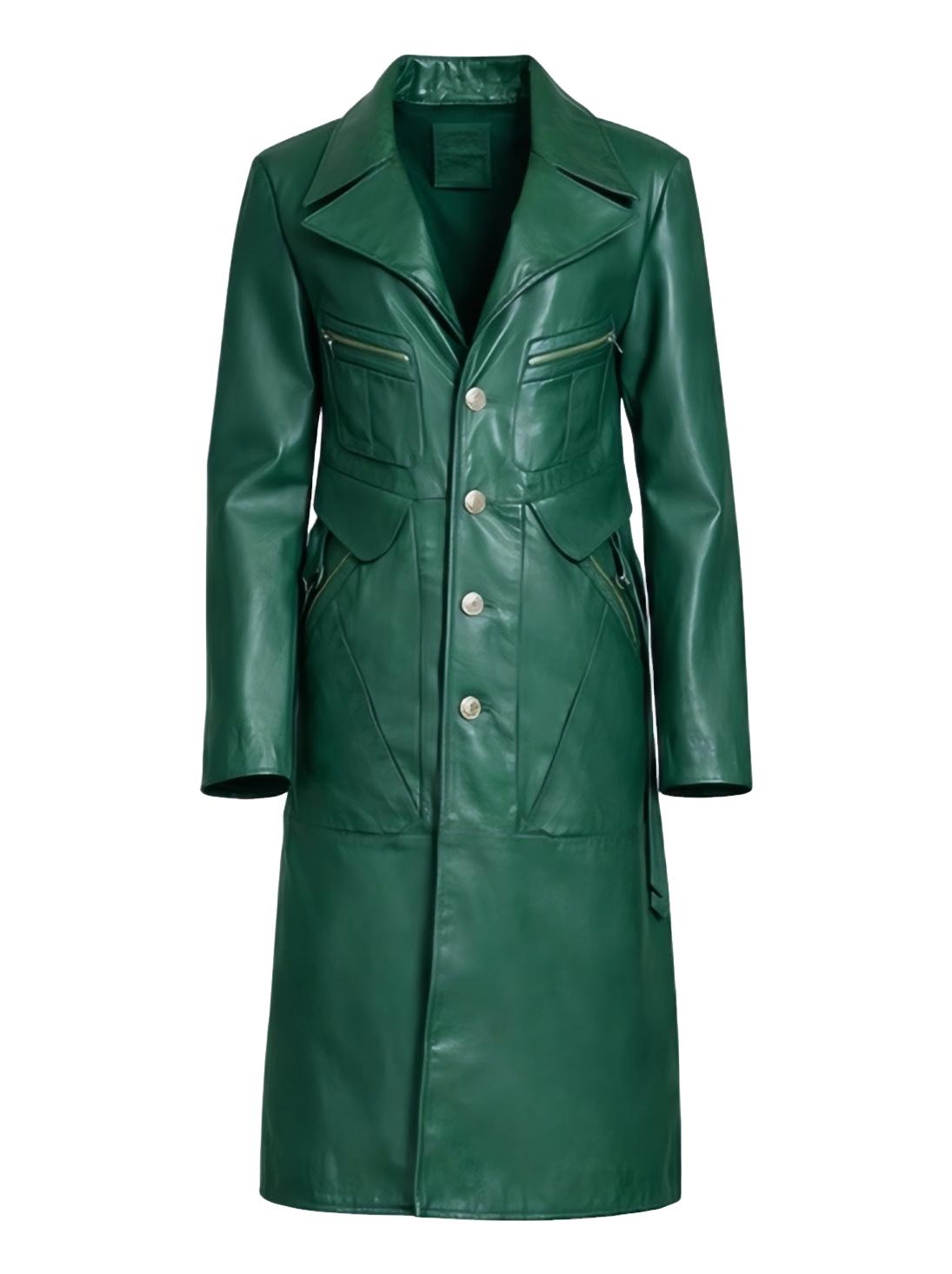 MARNI Double-Breasted Leather Jacket
