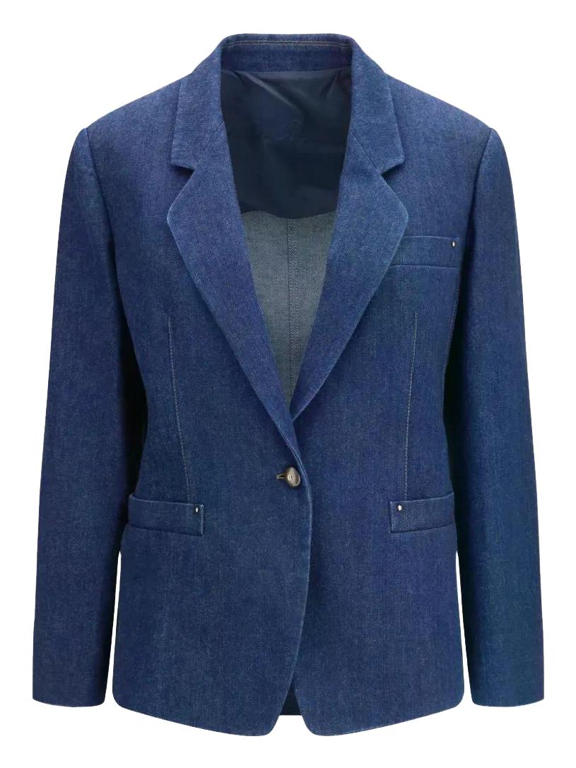 LIU JO Liu Jo Single-Breasted Viscose Blend Blazer