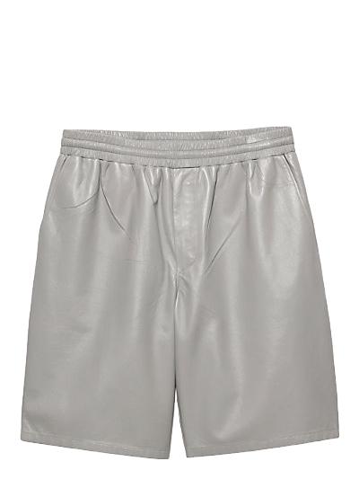 PRADA Prada Leather Bermuda Shorts