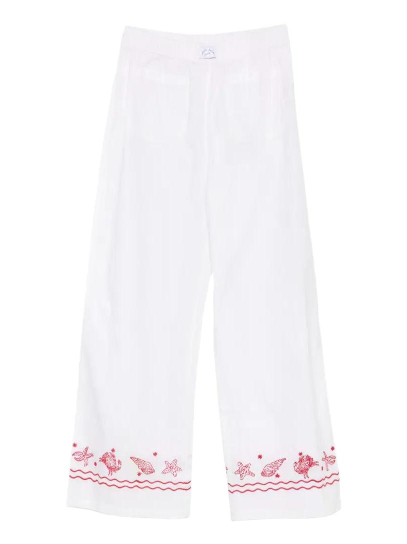 FORTE_FORTE Forte Forte Embroidered Floral Shirt Dress