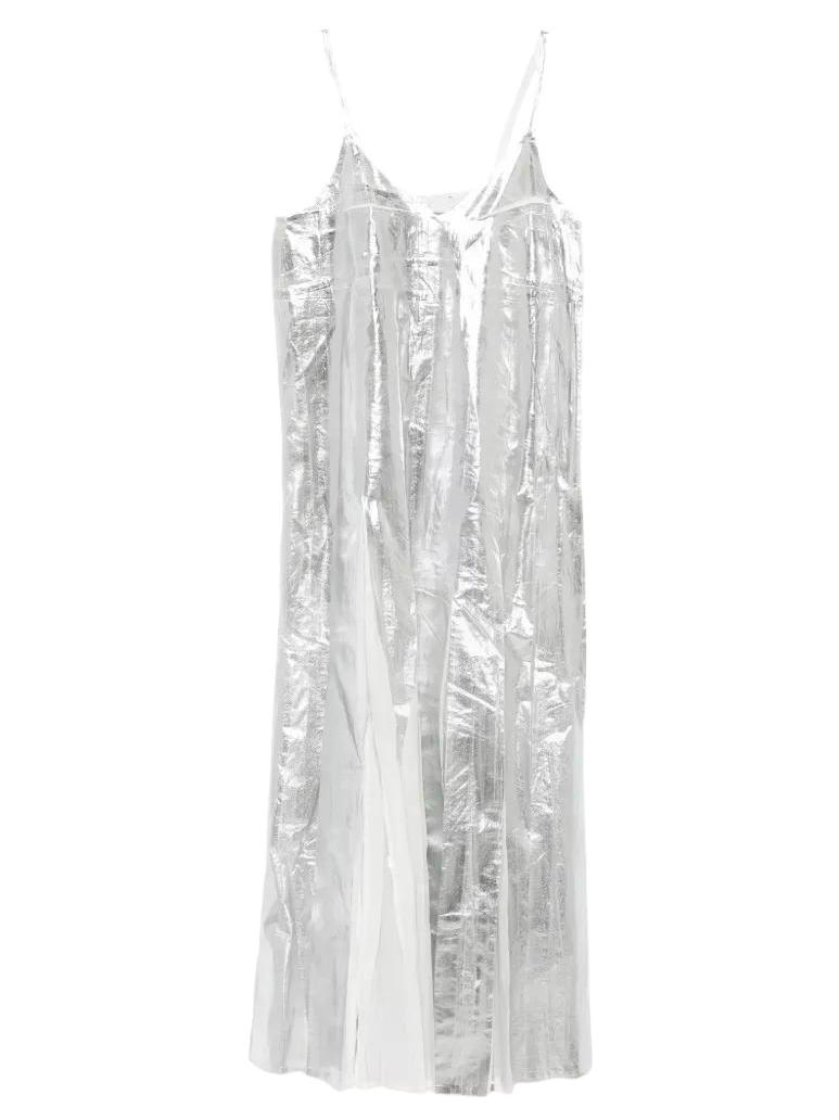 SELF-PORTRAIT Sequin Embellished Maxi Dress