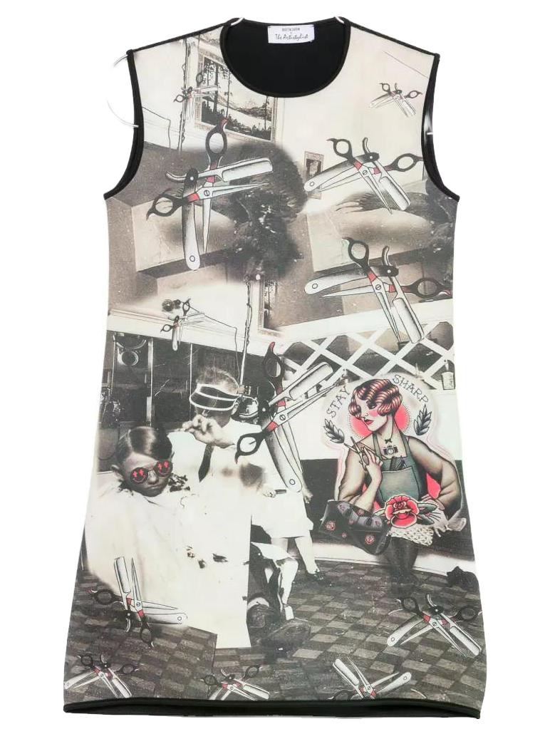 THE ARTISTYLIST The Artistylist Graphic Print A-Line Mini Dress