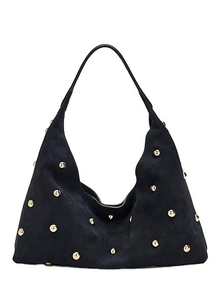 MADEWELL Madewell Studded Suede Shoulder Bag