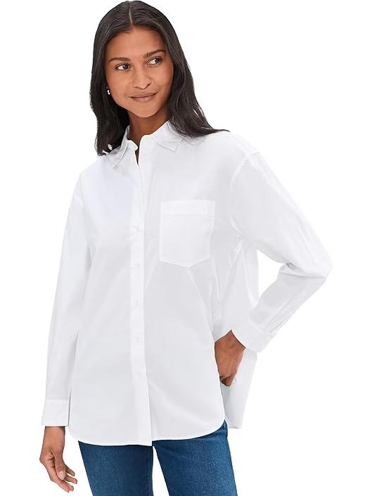 MADEWELL Madewell The Easy Shirt In Poplin
