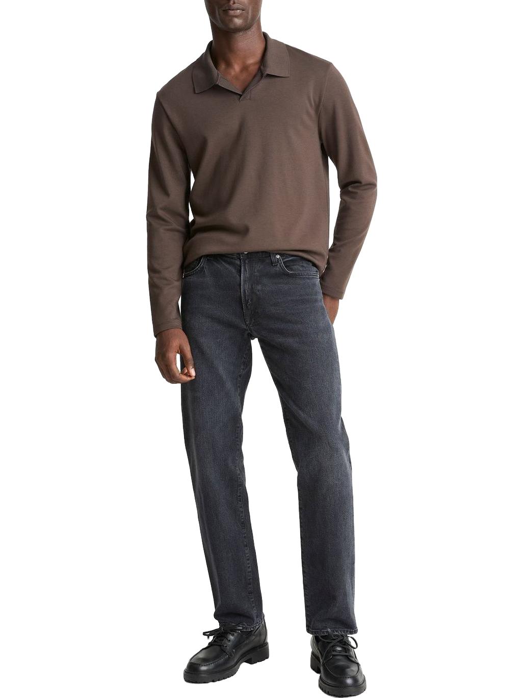 VINCE Citizens of Humanity Elijah Relaxed Straight Jean in Black Wash