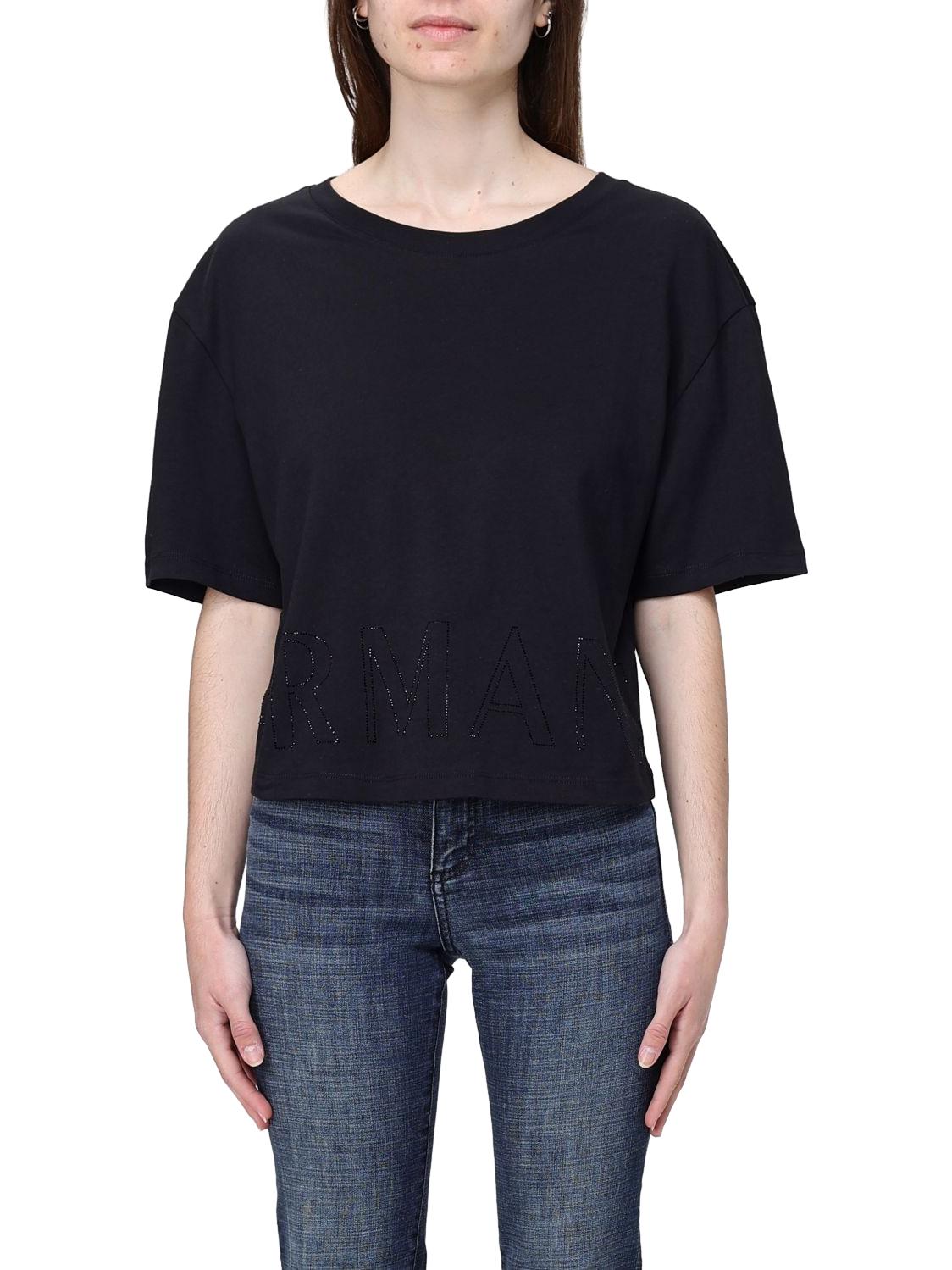 ARMANI EXCHANGE Armani Exchange Embellished Logo T-Shirt