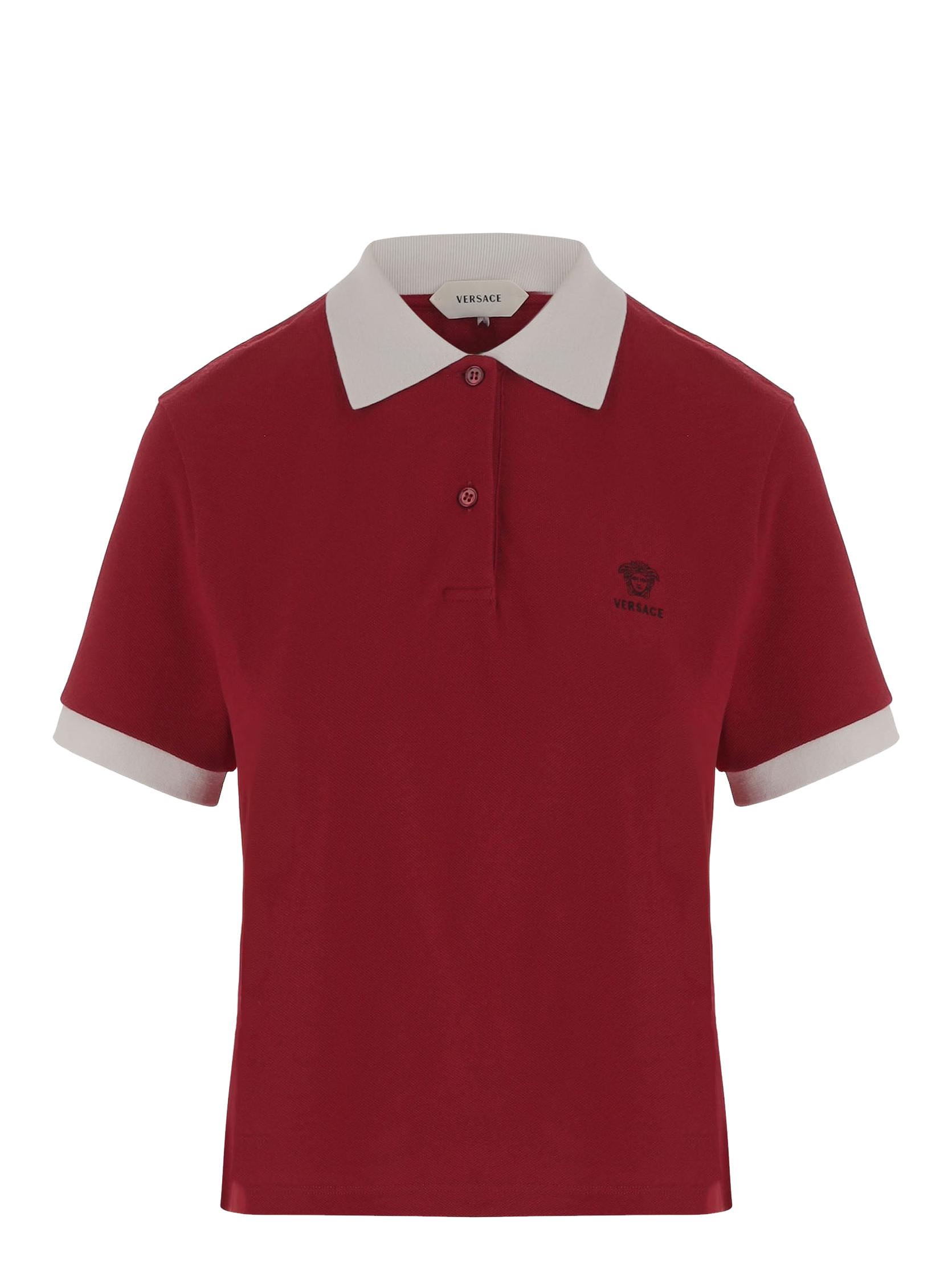 VERSACE Versace Medusa Cotton Polo Shirt