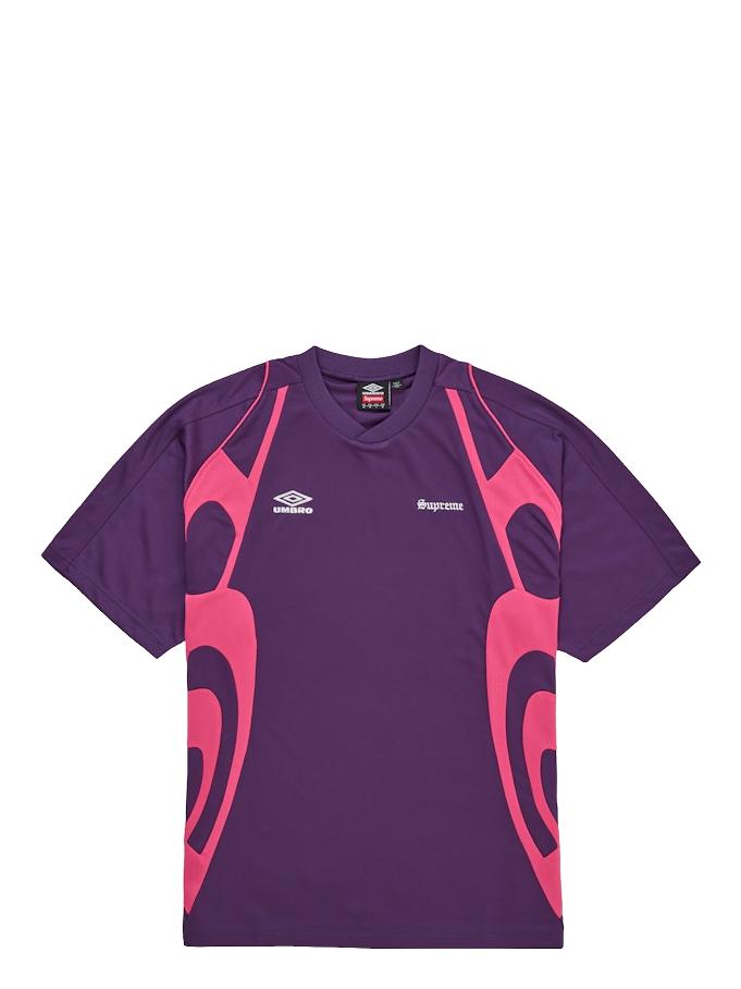Supreme X Umbro Jacquard Animal Print Soccer Jersey - Orange
