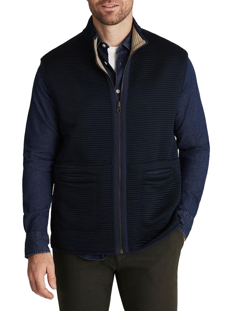 34 HERITAGE 34 Heritage Reversible Ottoman Stitch Vest