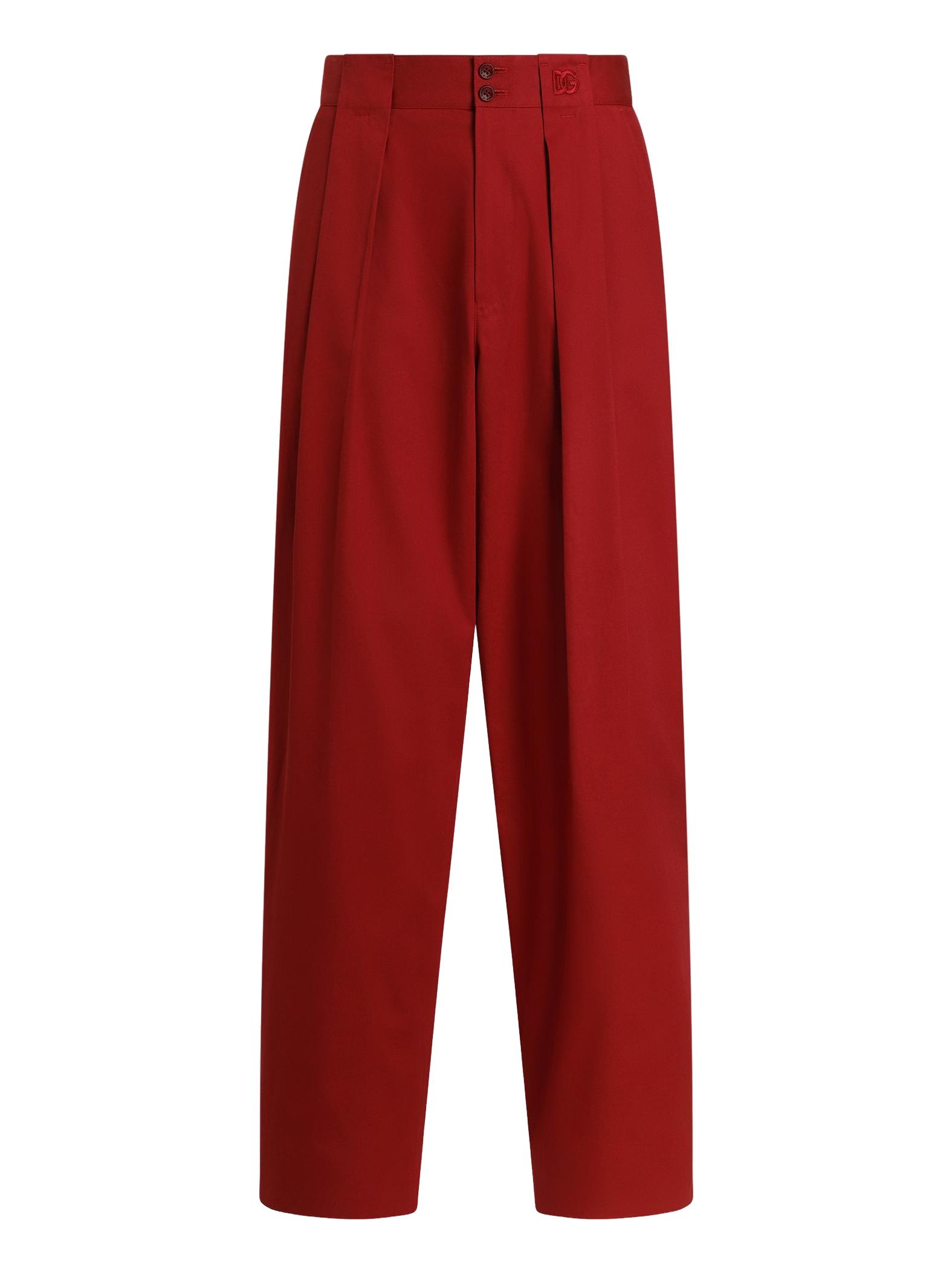 DOLCE & GABBANA Dolce & Gabbana Stretch Cotton Gabardine Trousers