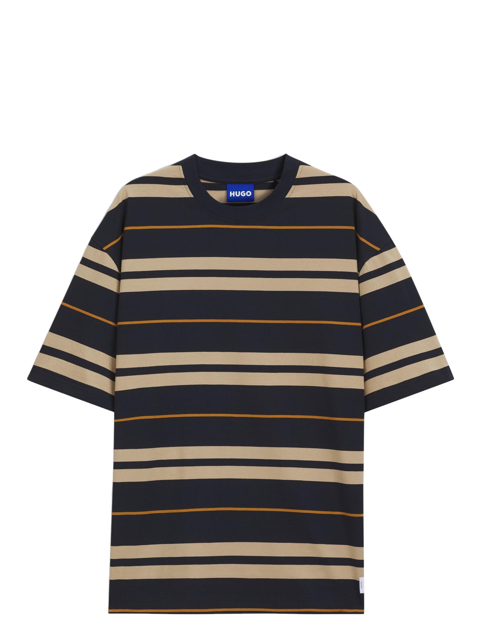 HUGO loose-fit striped t-shirt