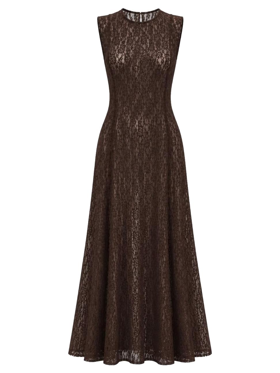 ROTATE BY BIRGER CHRISTENSEN Flower-Motif Midi Dress