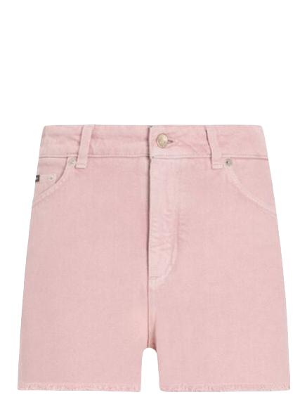DOLCE & GABBANA Dolce & Gabbana Frayed Hem Denim Shorts
