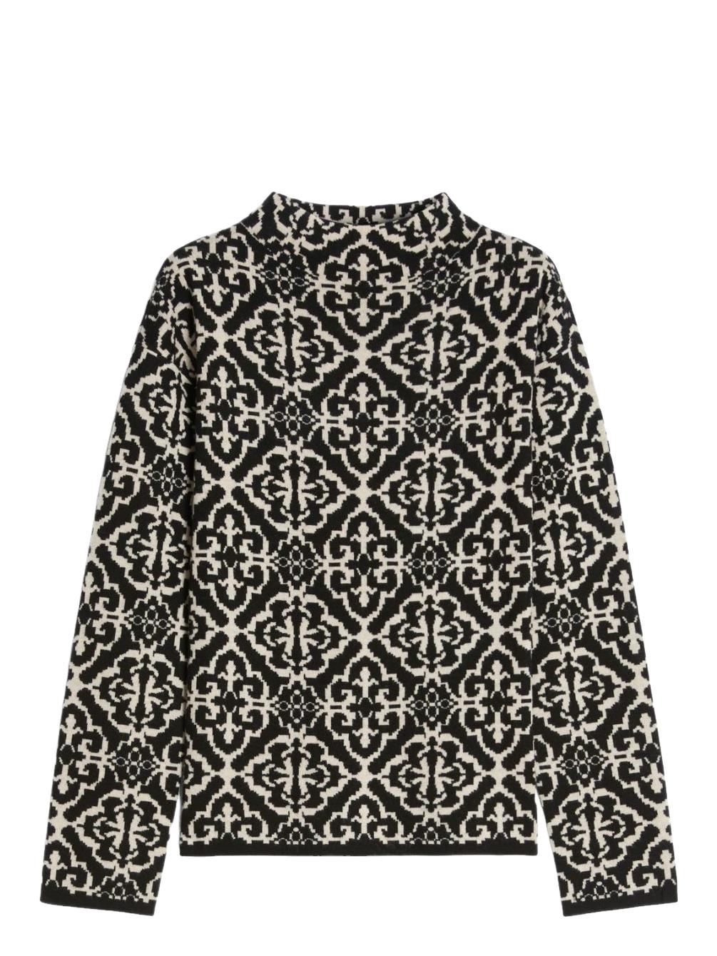MONCLER Moncler High-Waisted Flared Twill Knit Pants
