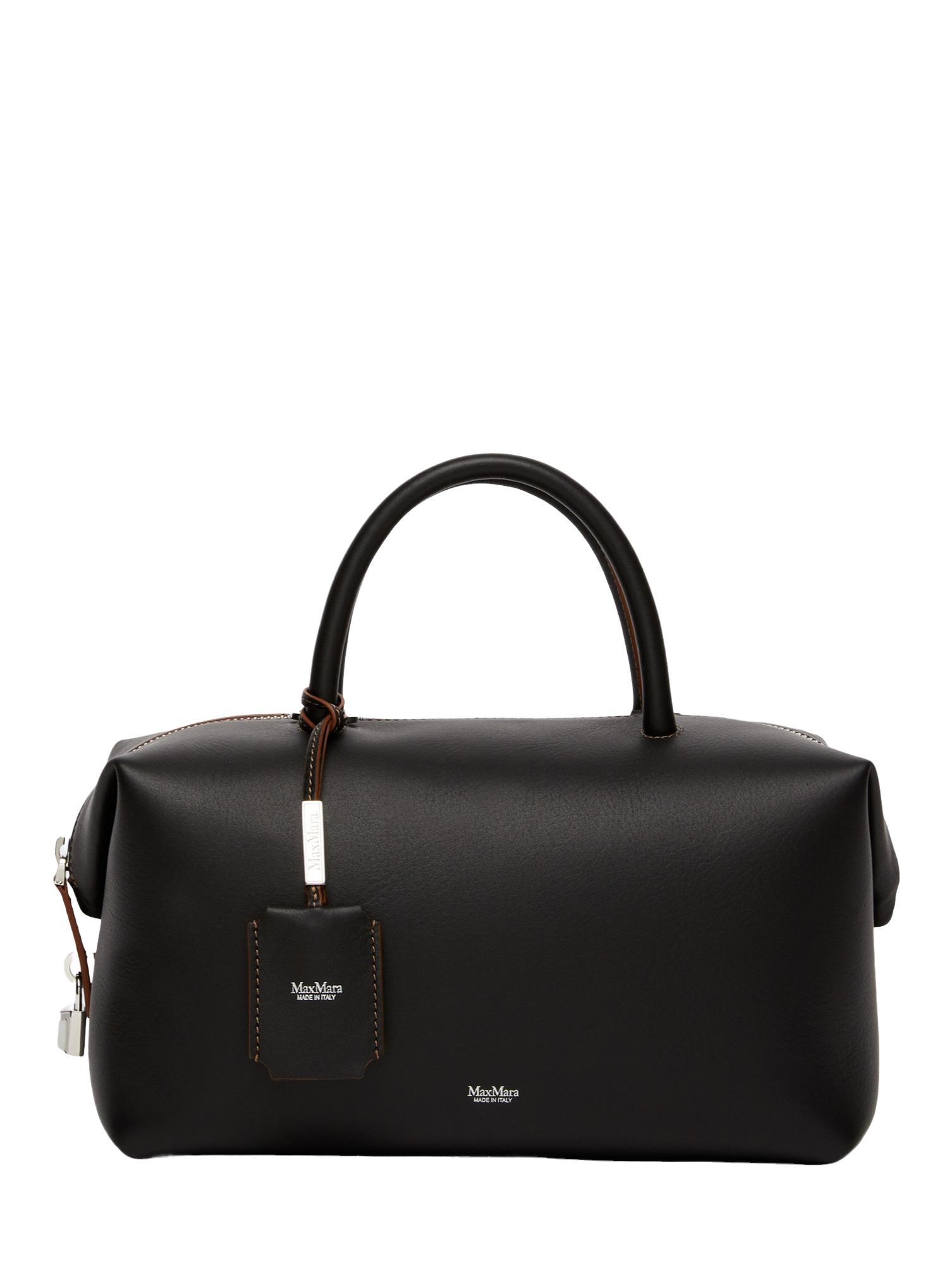 MAX MARA Max Mara Logo Stamp Zip-Up Tote Bag