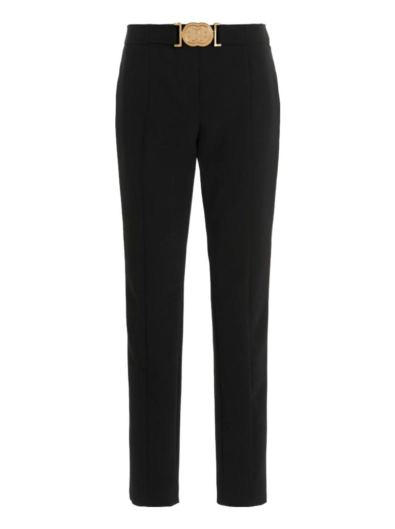 ELISABETTA FRANCHI Elisabetta Franchi Logo-Detail Ribbed Bodysuit