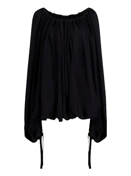 KHAITE Khaite Nash Draped Blouse