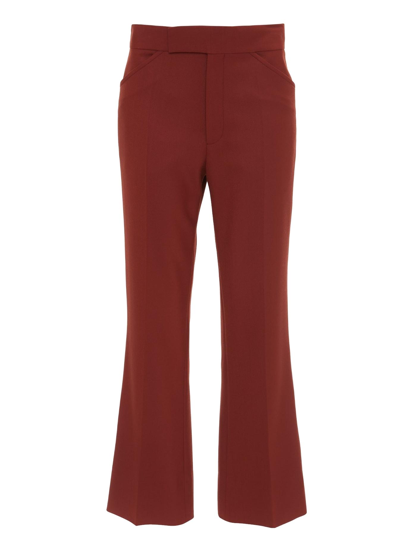 VICTORIA BECKHAM Victoria Beckham Pressed Crease Flared Trousers
