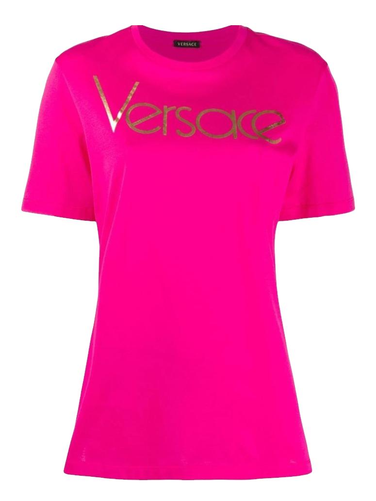 VERSACE Versace Logo Printed T-Shirt