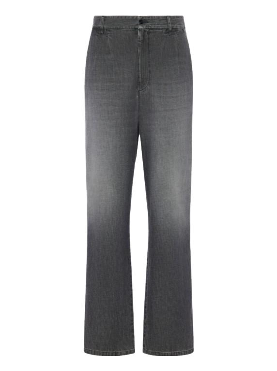 MAISON MARGIELA Maison Margiela Washed Effect Wide-Leg Jeans