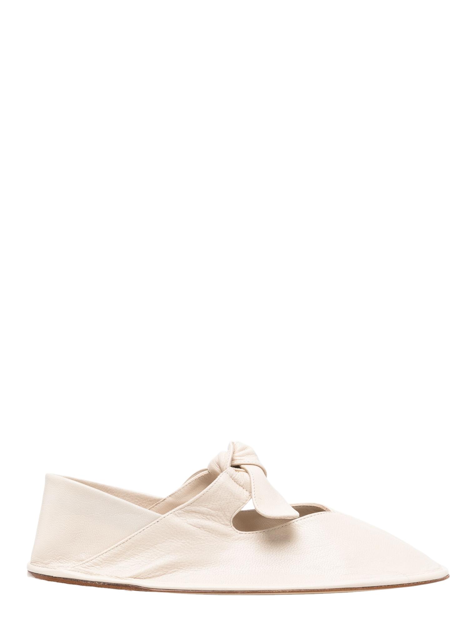 HEREU HEREU llasada Square-Toe Ballerina Flats