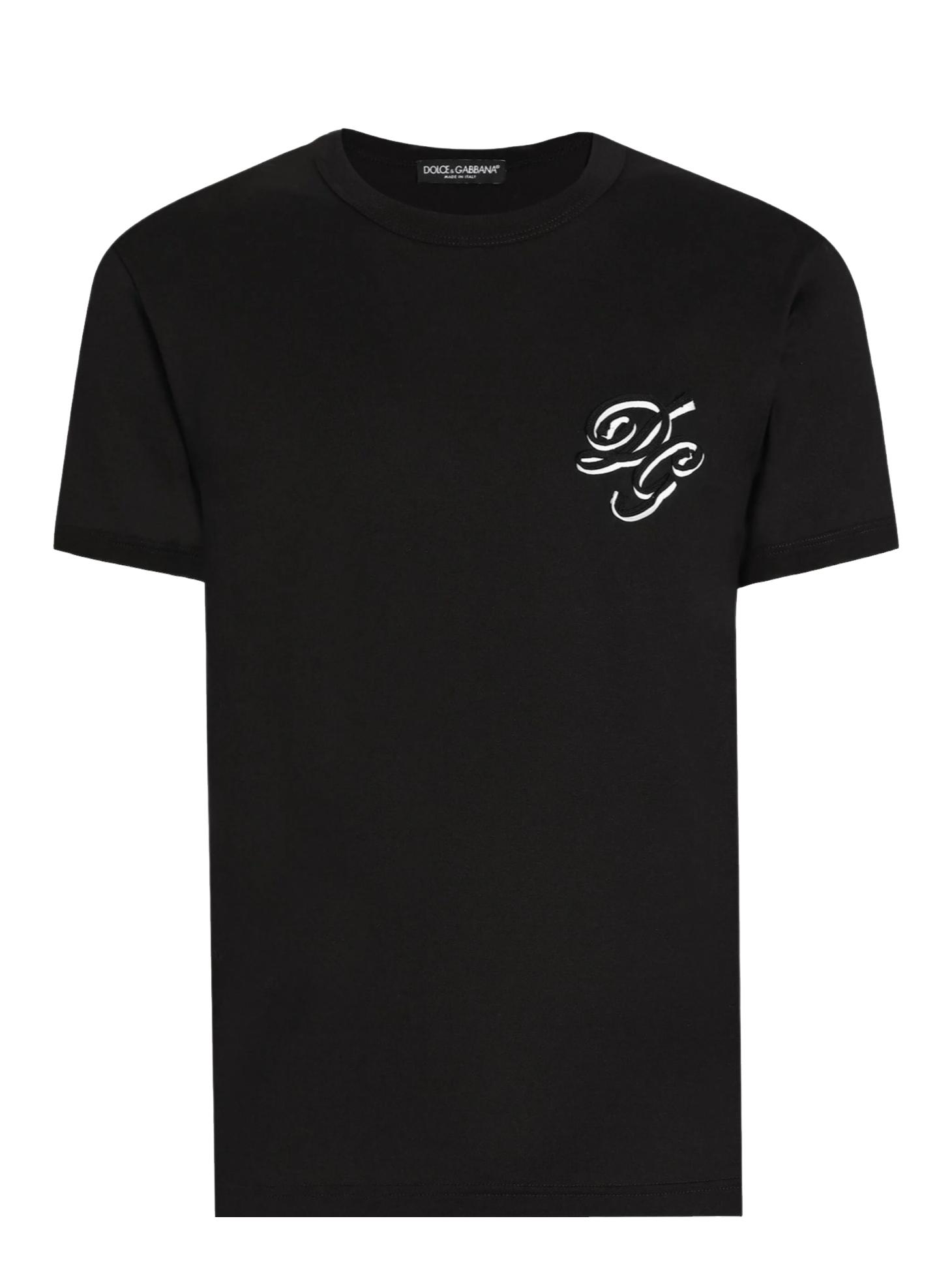 DOLCE & GABBANA Dolce Gabbana Logo Printed Crewneck T-Shirt