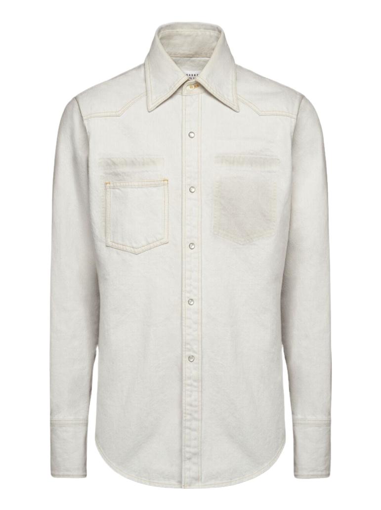 MAISON MARGIELA Maison Margiela Long-Sleeved Denim Shirt
