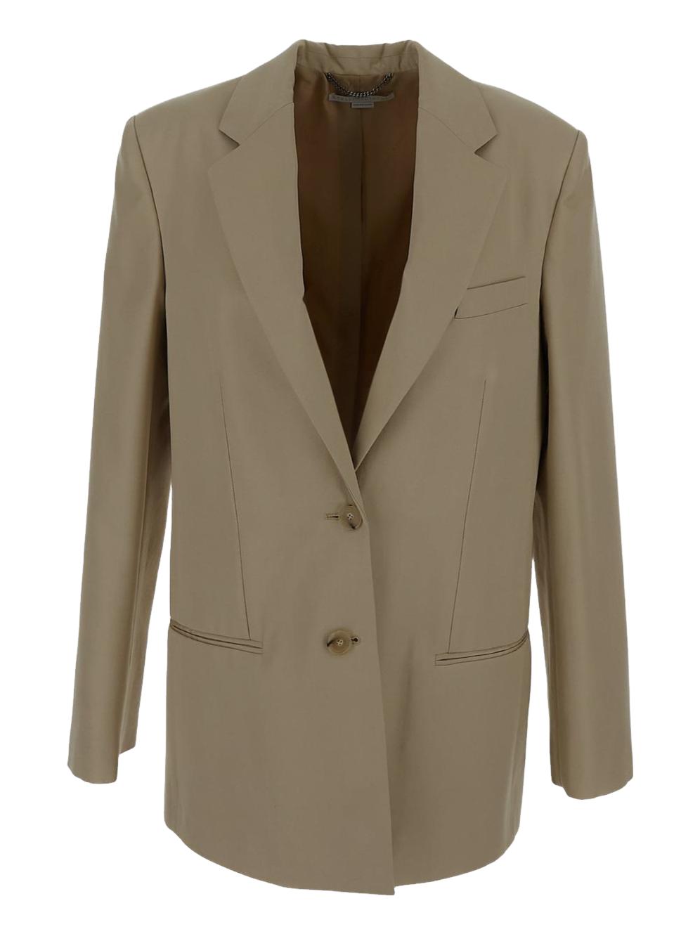 PATRIZIA PEPE Peak-Lapel Single-Breasted Blazer