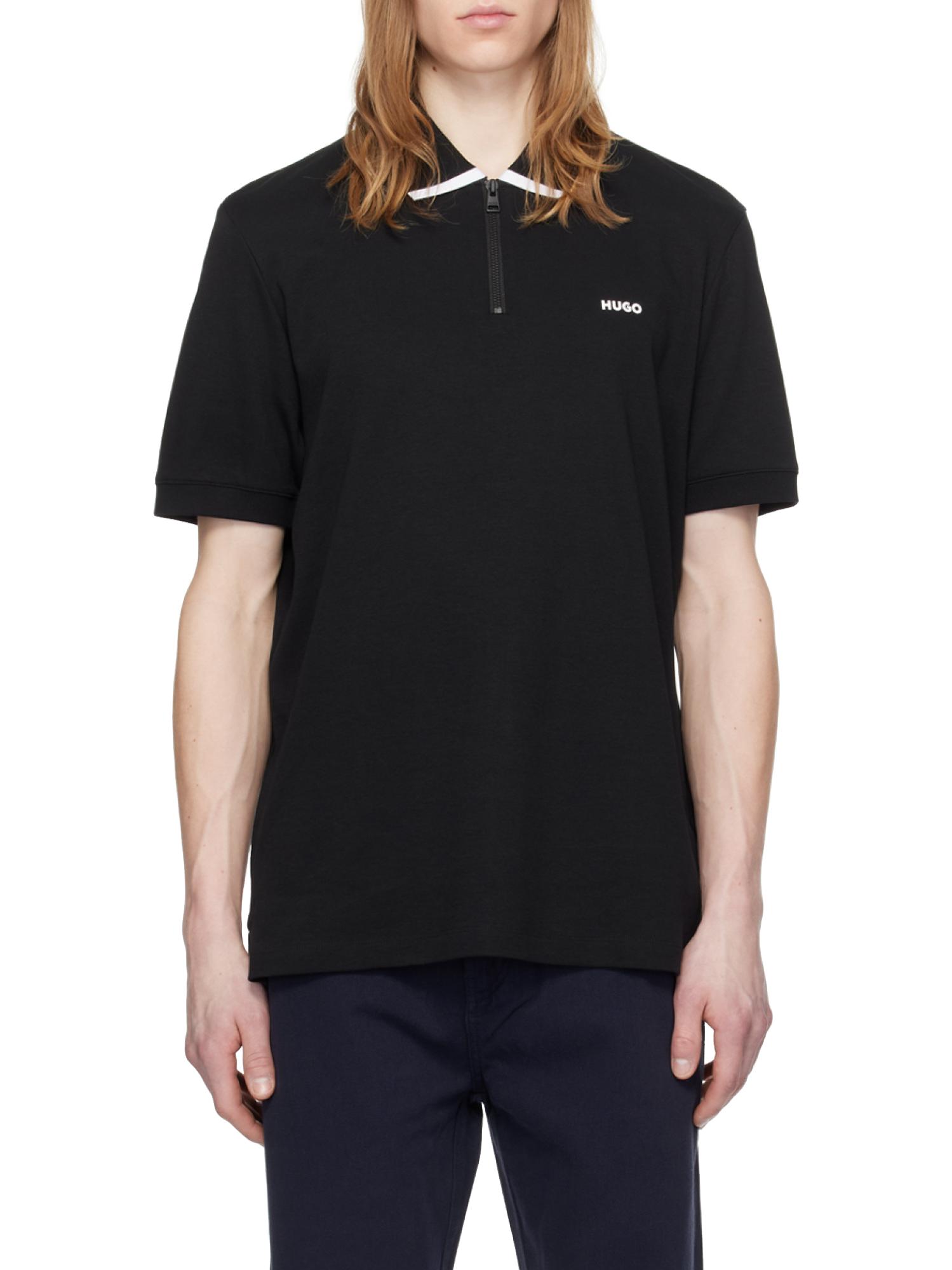 HUGO BOSS Hugo Boss Short-Sleeved Half-Zipped Polo Shirt