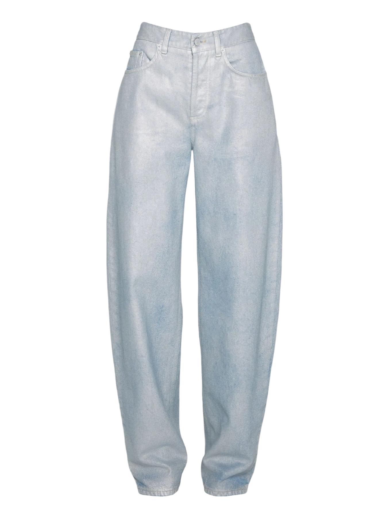 MUGLER Mugler Lace-Up High-Waist Jeans