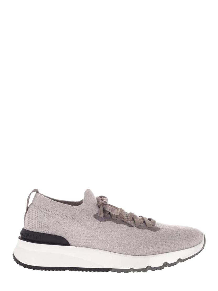BRUNELLO CUCINELLI Brunello Cucinelli Knitted Lace-Up Sneakers
