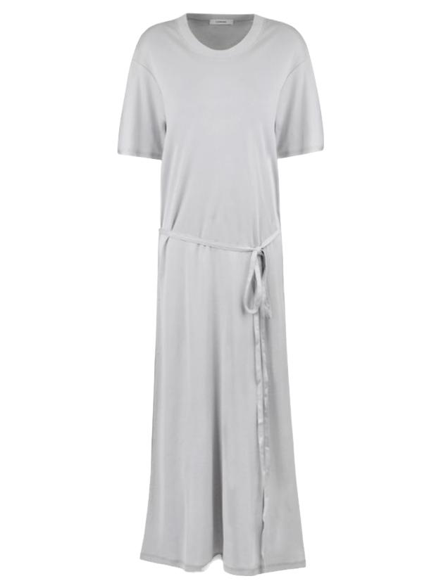 LEMAIRE Lemaire Belted Crewneck T-Shirt Dress