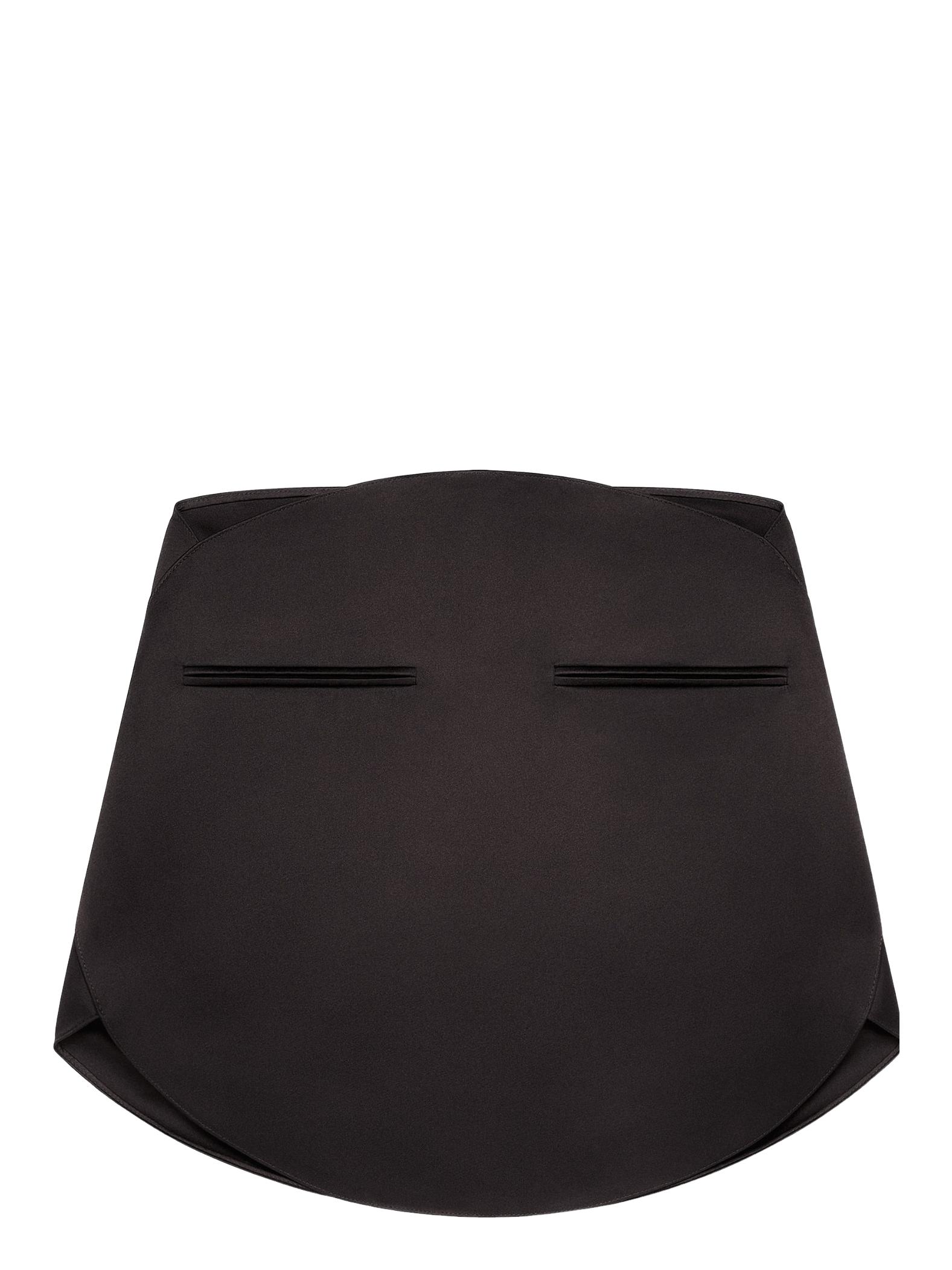 COURREGES Courreges Satin Mini Skirt
