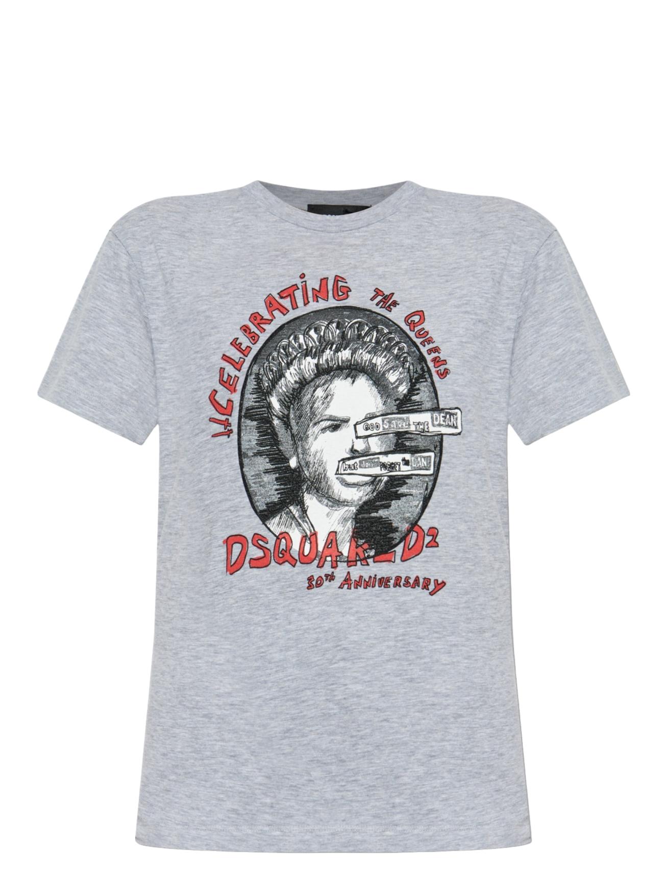 DSQUARED2 Dsquared2 Graphic Printed Crewneck T-shirt