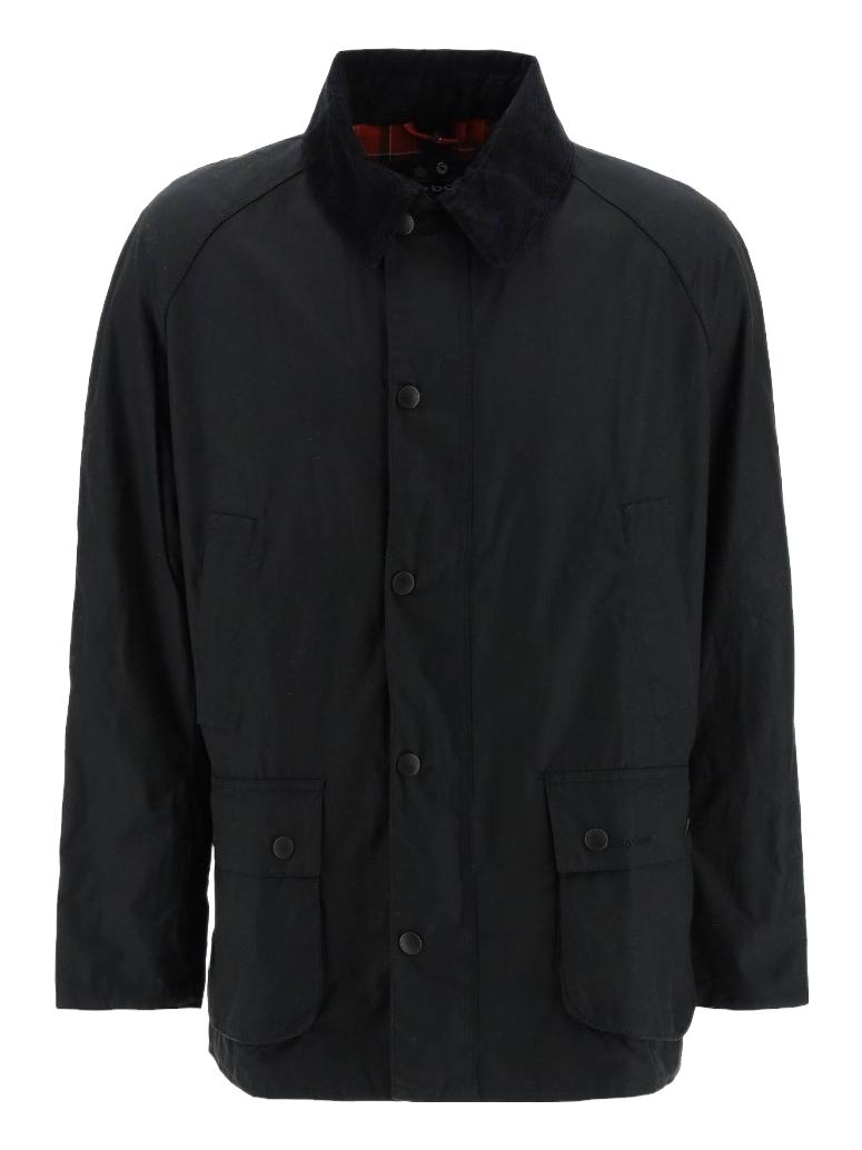 BARBOUR Barbour Ashby Waxed Button-Up Jacket
