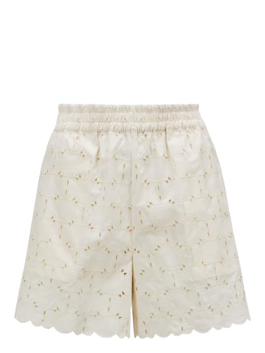 MONCLER Moncler Broderie Anglaise Shorts