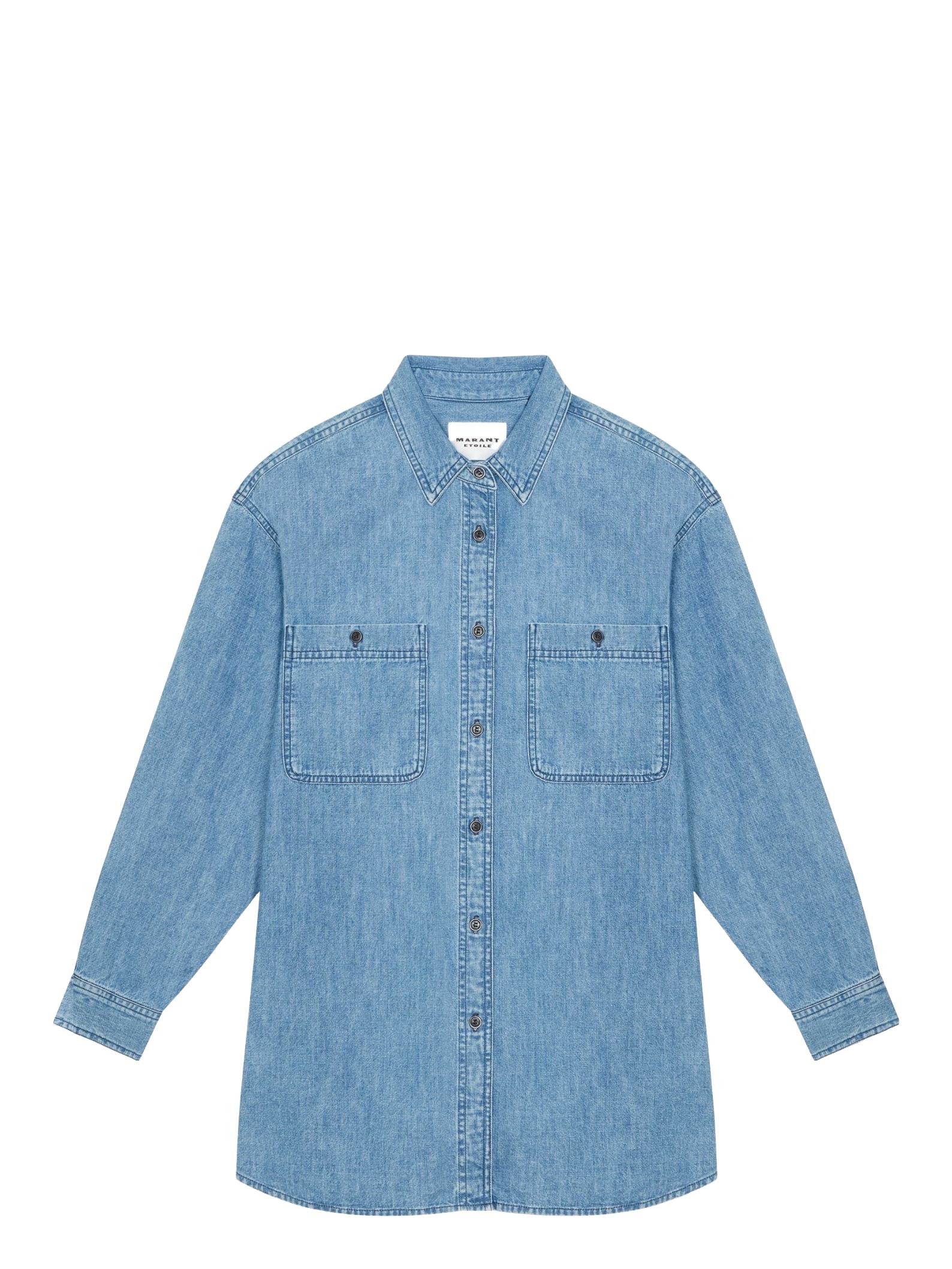 ISABEL MARANT ÉTOILE Isabel Marant Etoile Button-Up Denim Shirt