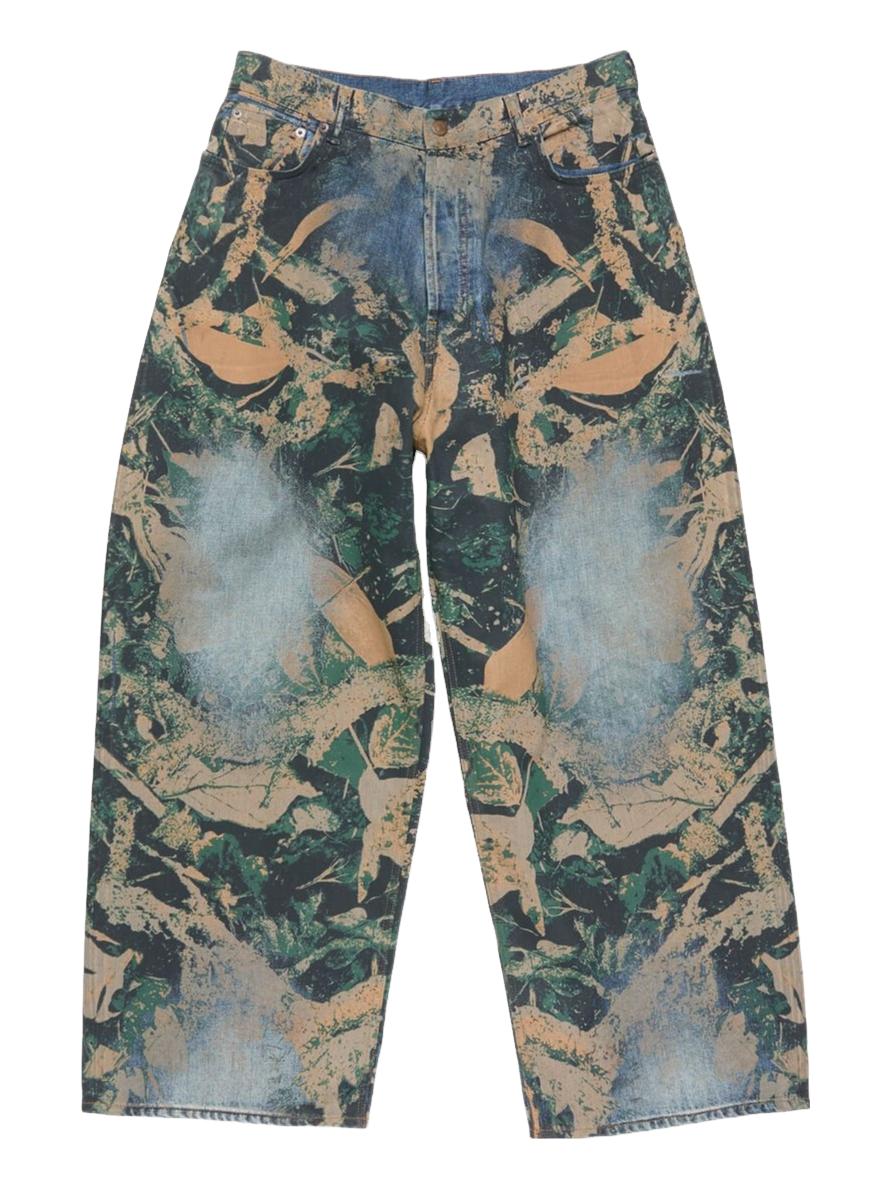 ACNE STUDIOS Acne Studios Super Baggy Jeans with Seasonal Print