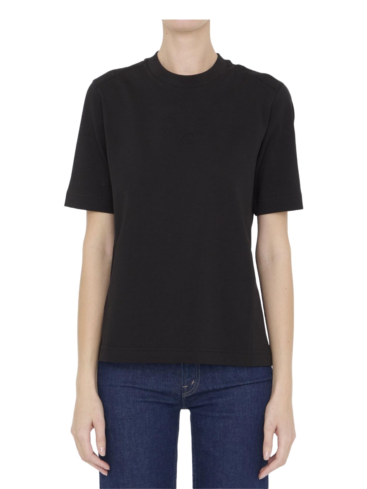 MONCLER Moncler Short-Sleeve T-Shirt with Embossed Logo