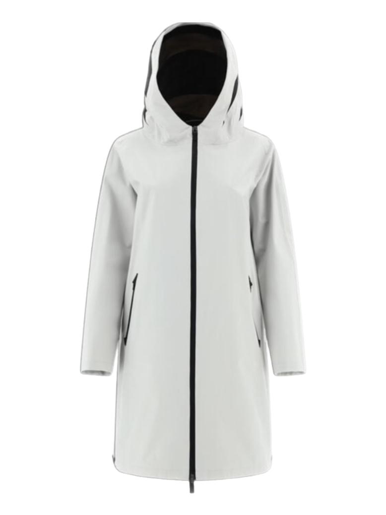 HERNO Herno Long-Sleeved Hooded Zipped Coat