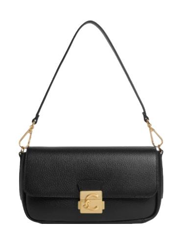 COCCINELLE Coccinelle C-Easy Hammered Leather Pouch